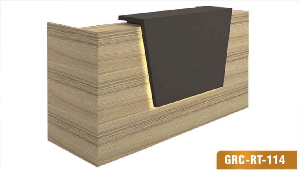 Modern reception desks, Curved and Glass reception desks | GRC Systems ...