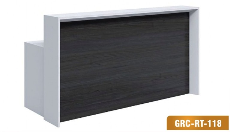 Modern reception desks, Curved and Glass reception desks | GRC Systems ...
